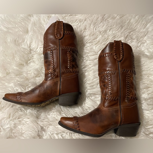 Laredo | Shoes | Dan Post Laredo Nwt 0 Leather Cognac Whiskey Run ...